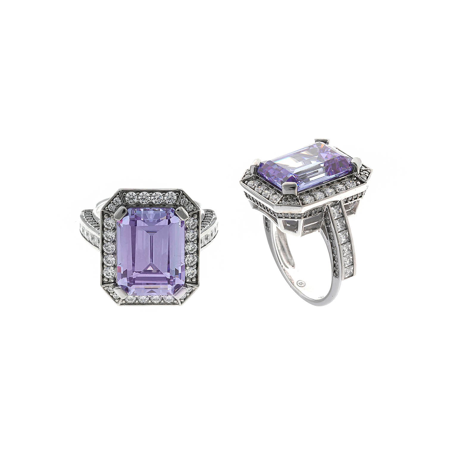 Anillos solitarios de plata para momentos especiales | Salvatore Plata